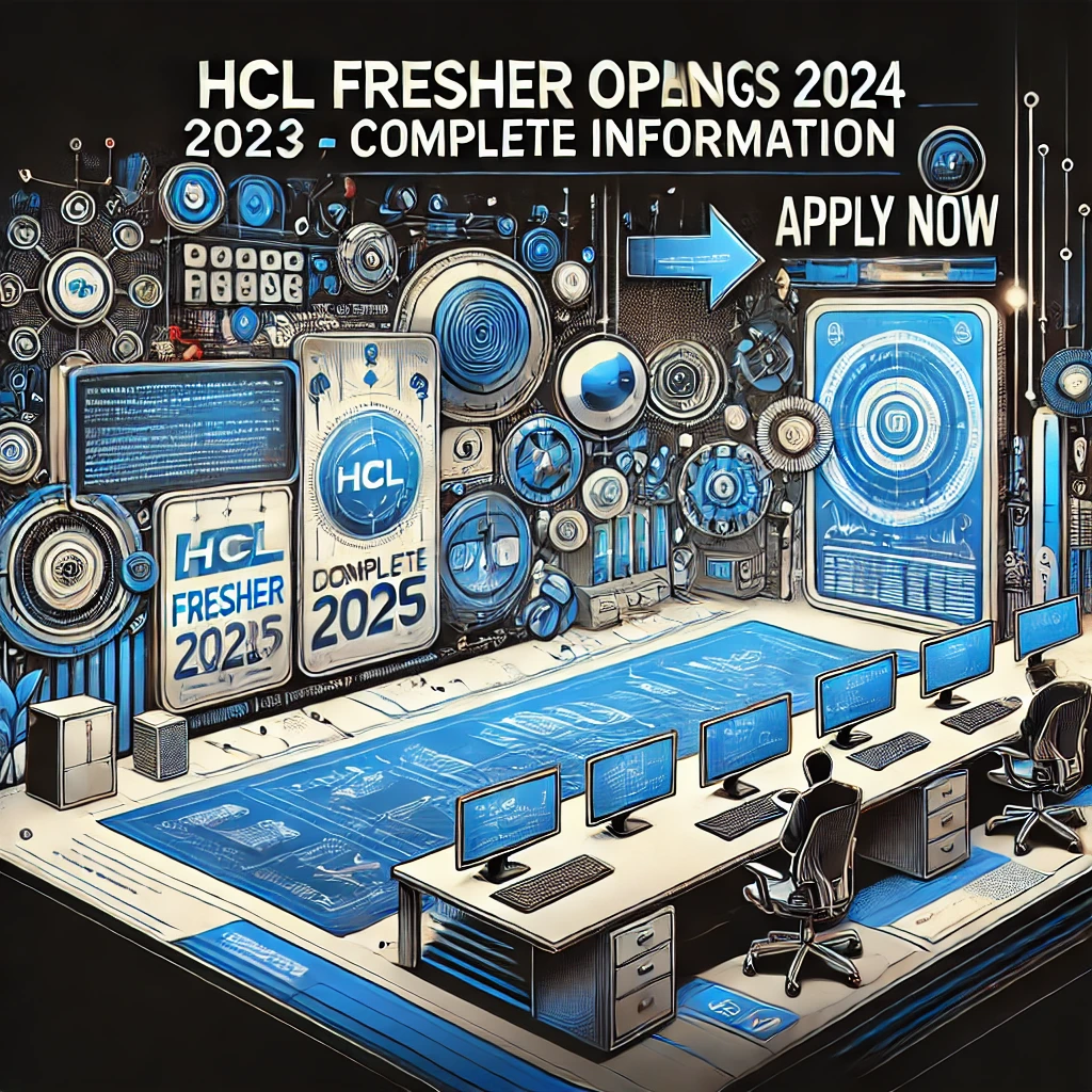 HCL Fresher Jobs 2024-2025 Apply Now for Multiple Roles. - Kanyadan ...